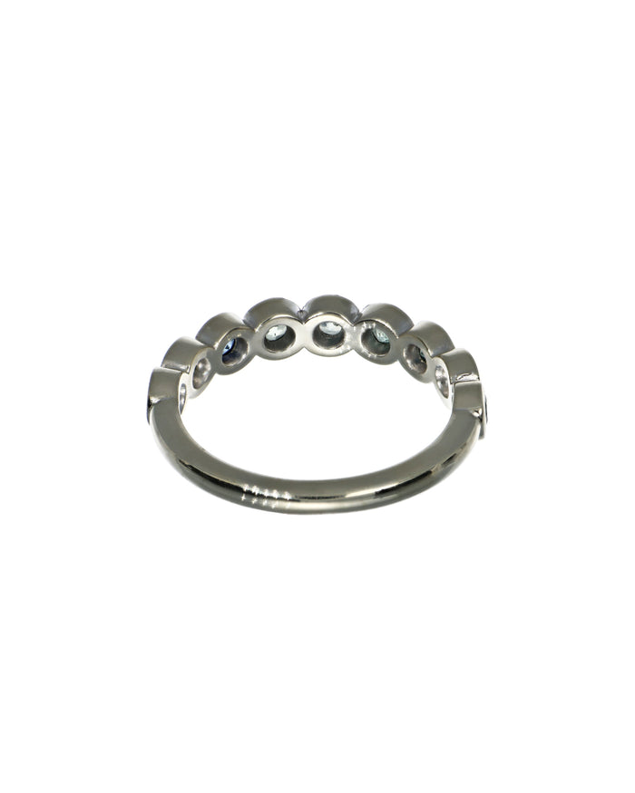 Bezel Set Sapphire Ring – Green Lake Gallery