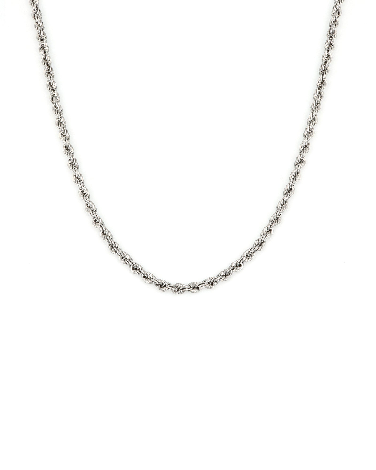 Platinum Rope Chain – Green Lake Gallery