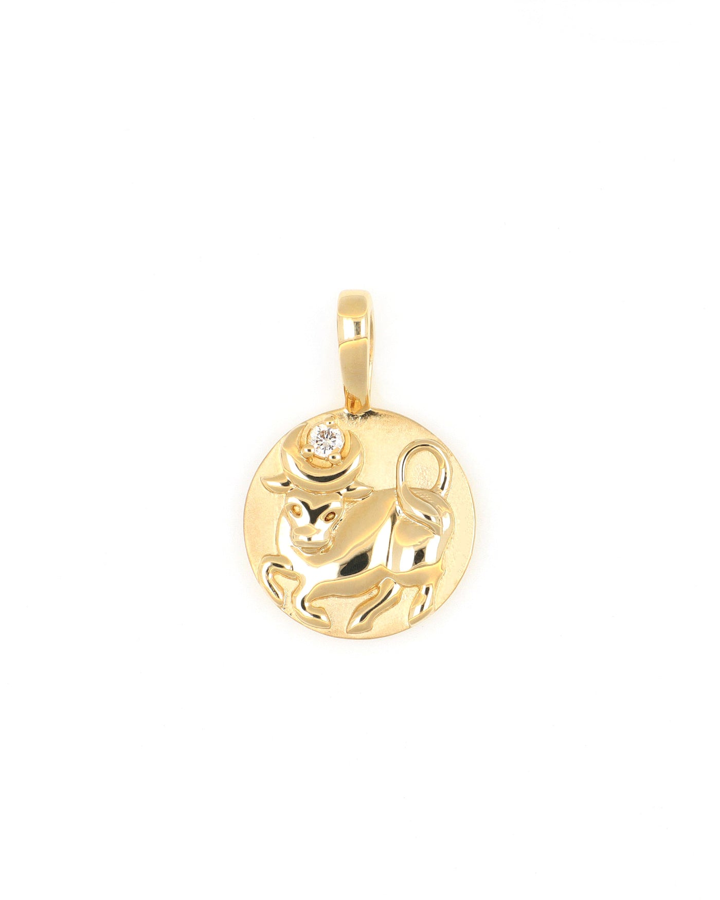 Gold Ox Pendant – Green Lake Gallery