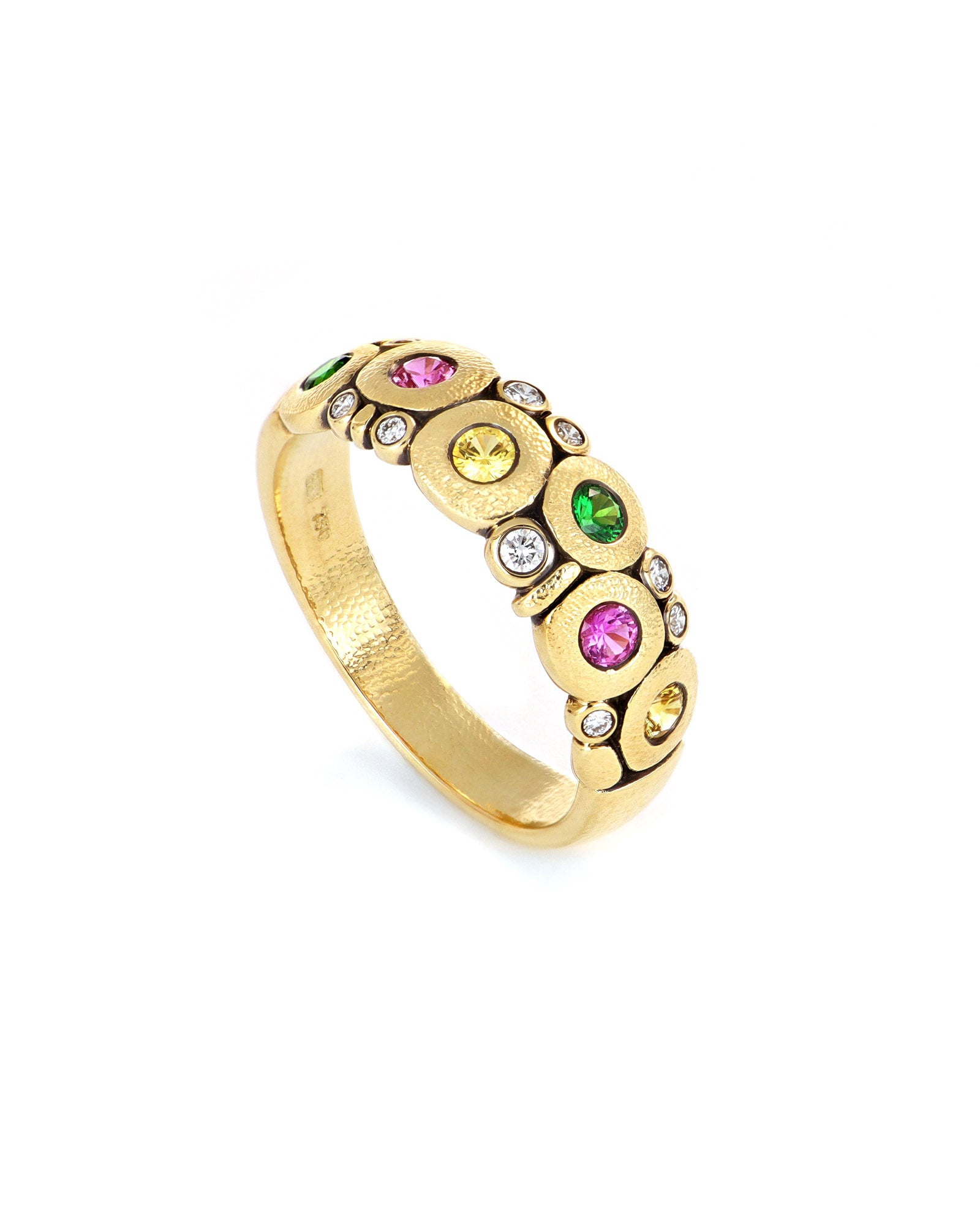 Yellow Pink Candy Ring – Green Lake Gallery