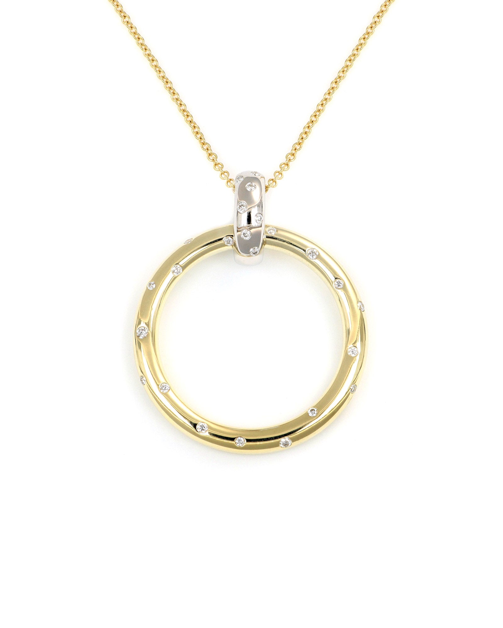 Scatter Diamond Pendant – Green Lake Gallery