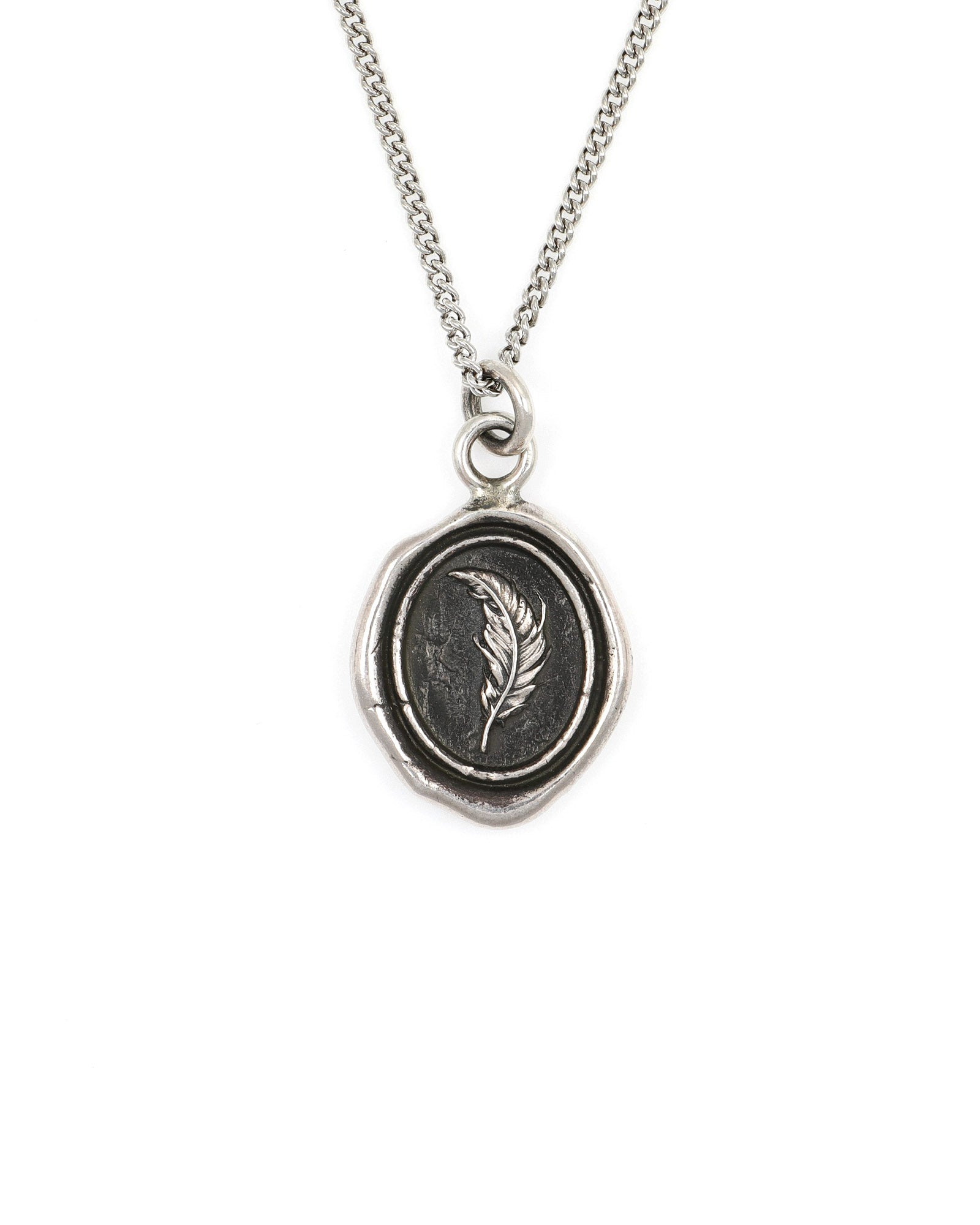 Feather Talisman Necklace – Green Lake Gallery