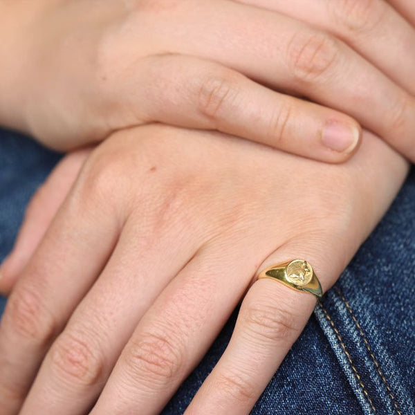 Rabbit Cameo Signet – Green Lake Gallery